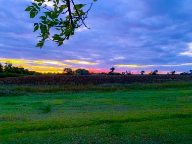 Beautiful fall sunset - SkySpy Photos, Images, Video