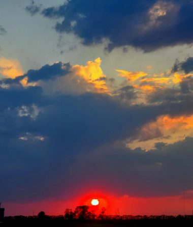Sunset in Minot - SkySpy Photos, Images, Video