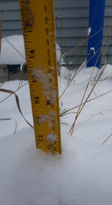12 inches of snow - SkySpy Photos, Images, Video