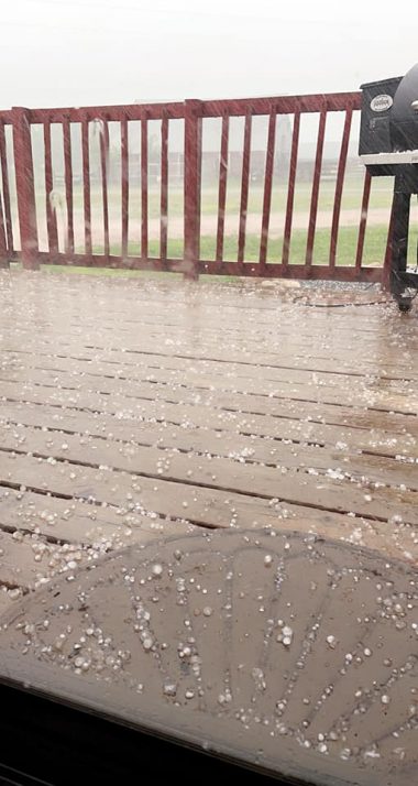 Small hail - SkySpy Photos, Images, Video