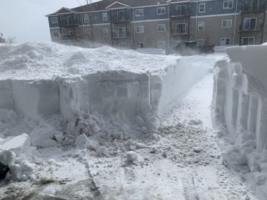 Snow Drift in Driveway - SkySpy Photos, Images, Video