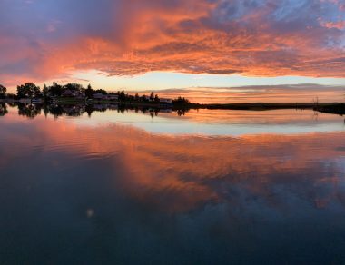 Brush Lake Sunset - SkySpy Photos, Images, Video
