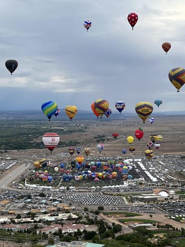 50th Anniversary Albuquerque Balloon Fiesta - SkySpy Photos, Images, Video