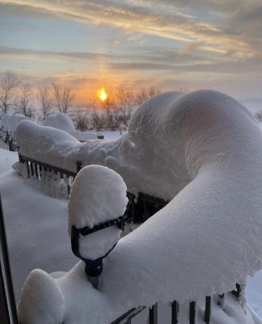Sunrise and Snow - SkySpy Photos, Images, Video