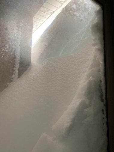 Front door snow drift - SkySpy Photos, Images, Video