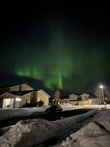 Northern lights Minot AFB - SkySpy Photos, Images, Video