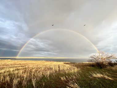 Rainbow over Long Lake - SkySpy Photos, Images, Video