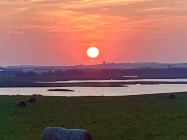 Lake Patterson sunset - SkySpy Photos, Images, Video